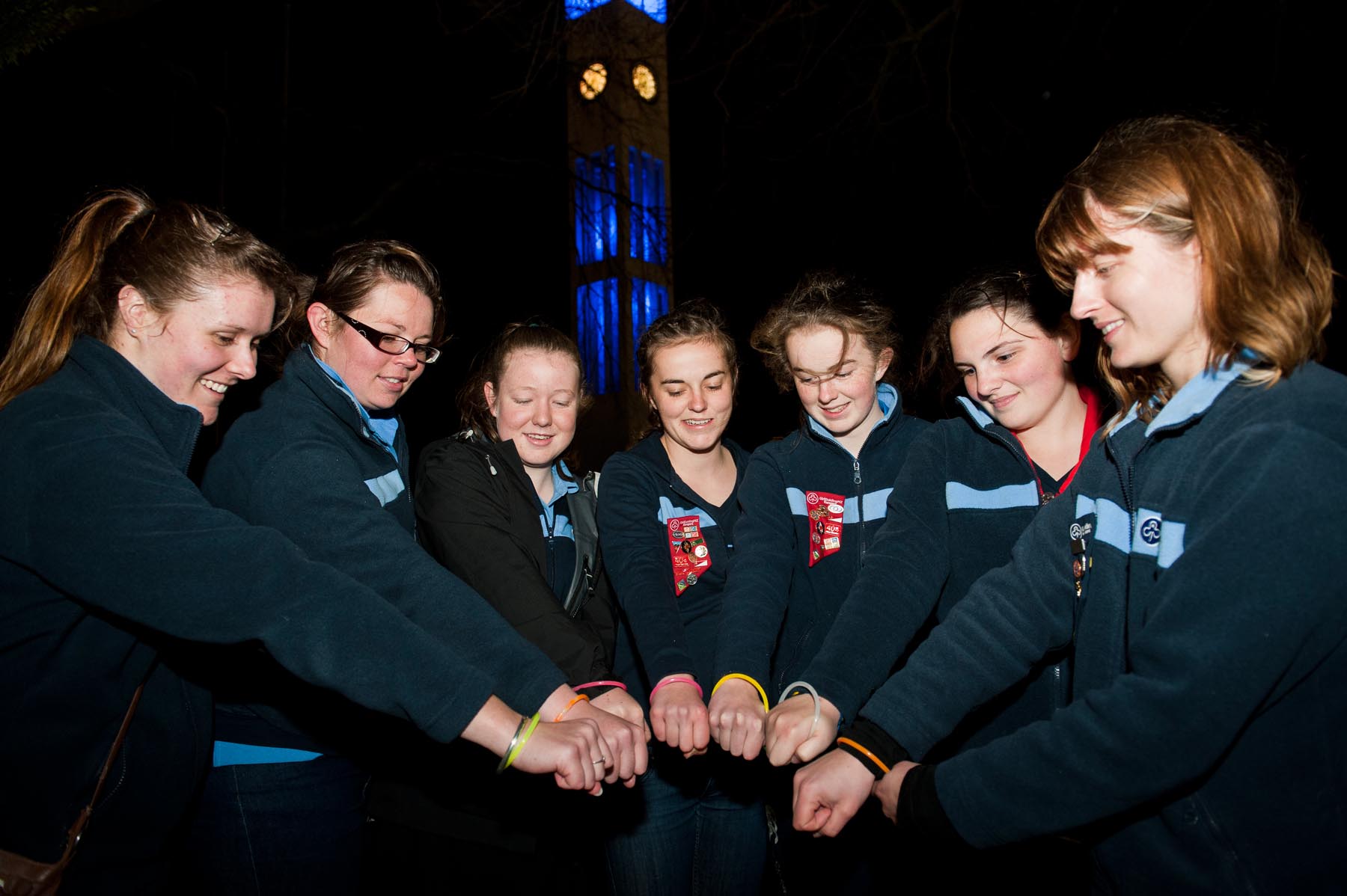 Girl Guide “Take Back the Night” Rally | White Ribbon New Zealand